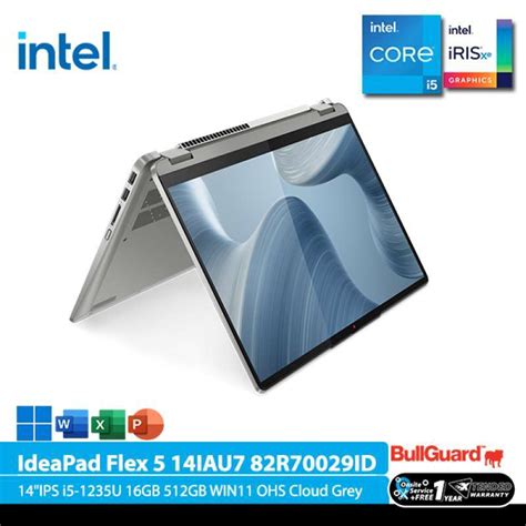 Promo Lenovo Ideapad Flex 5 14iau7 82r70029id 14wuxga Ipsintel Core