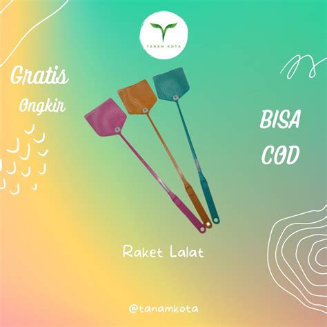 Jual Raket Nyamuk Pemukul Tepokan Tepukan Lalat Serangga Plastik