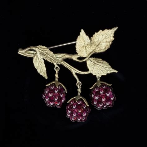 Raspberry Brooch Raspberry Jewelry Brooch Brooch Jewelry