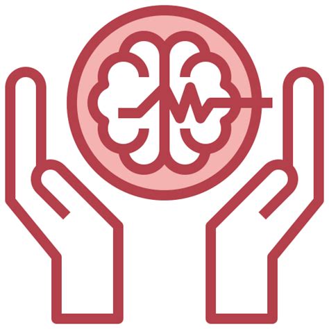 Mental Health Surang Red Icon