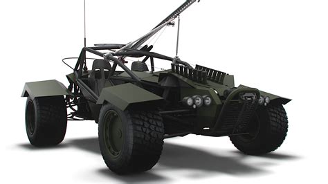 Generic Military Buggy Uav D Model By Creator D