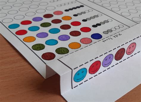Mastermind Printable Coloring Mind Game Etsy