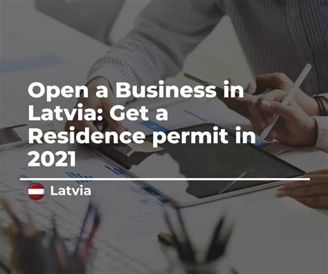 Open A Business In Latvia Get A Residence Permit In 2021 Immigration
