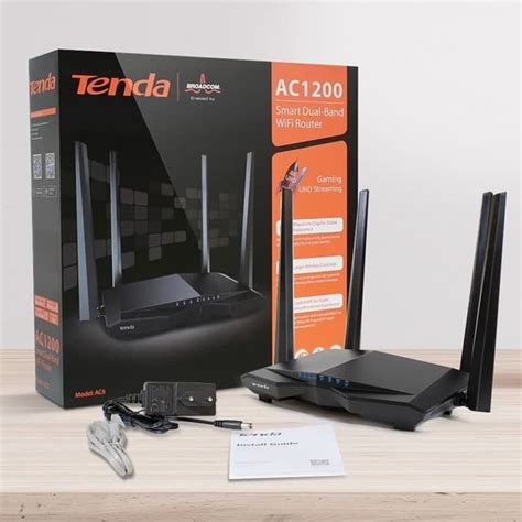 Jual Tenda Wifi Router Ac6 3 Port Fe Lan 1 Port Fe Wan Shopee Indonesia