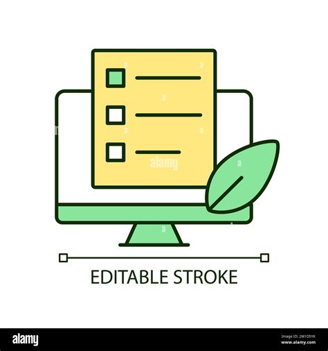Test Eco Friendly Compliance Rgb Color Icon Stock Vector Image And Art