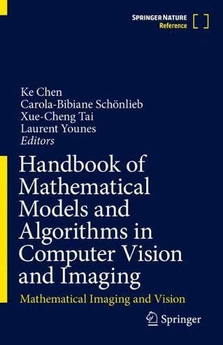 Handbook Of Mathematical Models And Algorithms In Computer Vision And