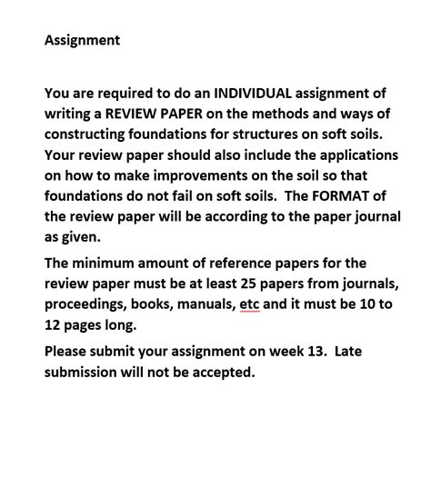 Solved Assignment You Are Required To Do An Individual