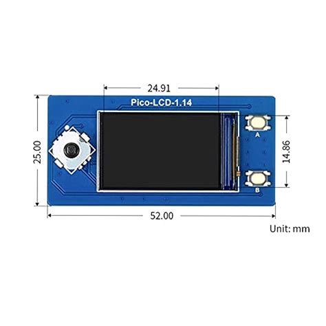 Treedix Compatible With Raspberry Pi Pico 114inch Lcd Display Module