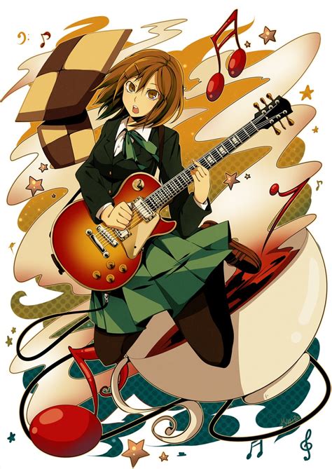 Hirasawa Yui K On Drawn By Kishichi Danbooru
