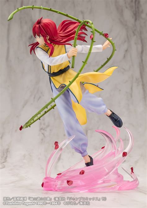 18 Scale Pv212 Ver2 Kurama Yuyu Hakusho Official Statue Kotobukiya