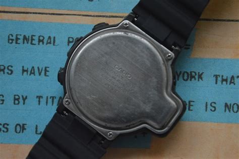 Casio Cpw 110 Vintage Prayer Compass Watch Retro Sei Gem