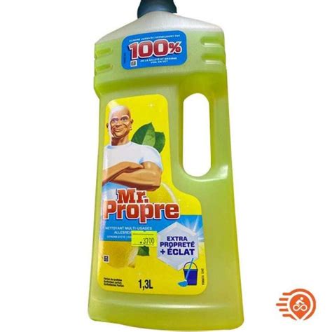 Mr Propre Nettoyant Multi Usage L Savon Liquide Extra Propreté Eclat Parfum Citron