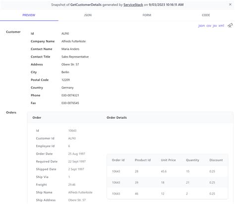Auto HTML API Page Documentation