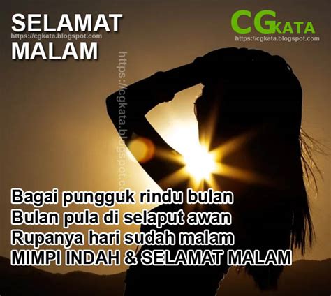 KUMPULAN KATA MUTIARA INSPIRASI MALAM UNTUK UCAPAN SELAMAT MALAM
