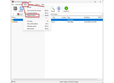 How To Fix The Winrar Checksum Error