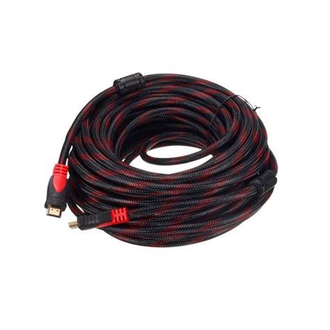 Ripley Cable Hdmi Enmallado 20 Metros Full Hd 1080p
