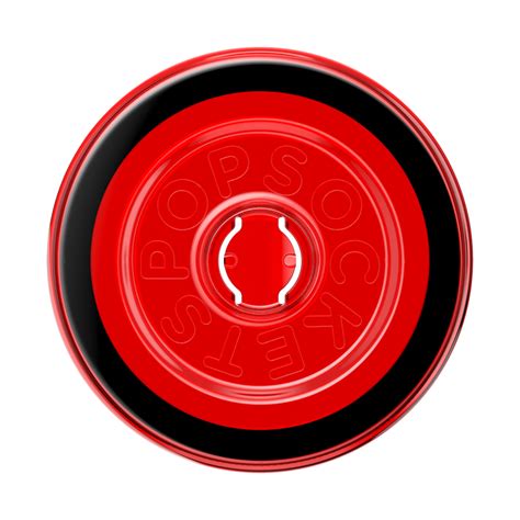 Danger Red Translucent — Magsafe Round Base Magsafe Popgrips Popsockets