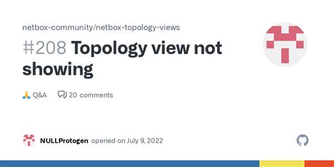 Topology View Not Showing Netbox Community Netbox Topology Views Discussion GitHub