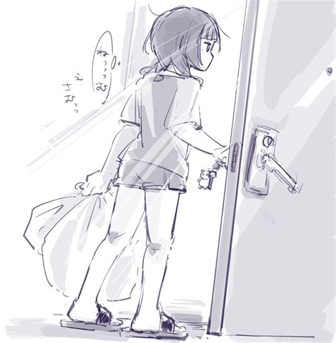 「仕上げたところでよく解らん落書き出てきたから文字だけ足した 」まるさくの漫画