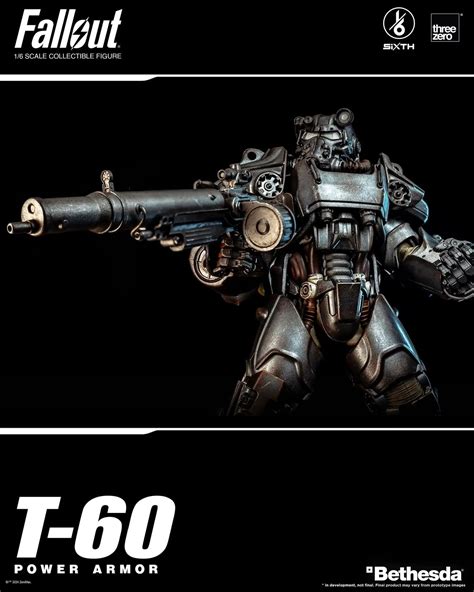 Threezero Reissues Fallout T 60 Power Armor 1 6 Scale Figure