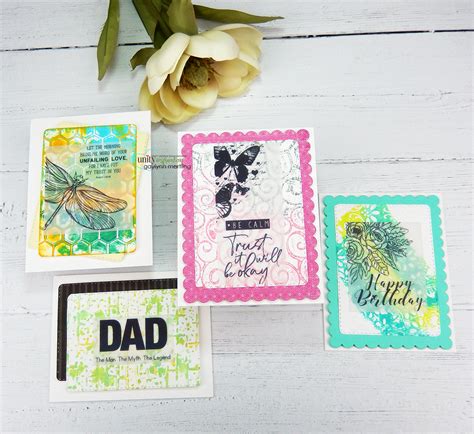 Embossing Folder With Ink Techniques Ways Unity Blog