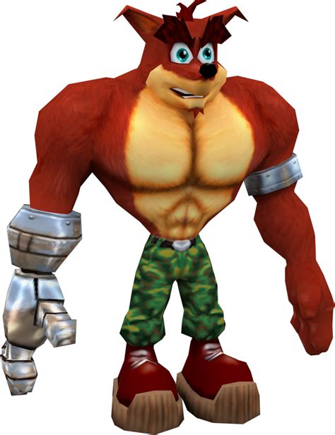 Crunch Bandicoot Crash Nitro Kart Model By Crasharki On Deviantart