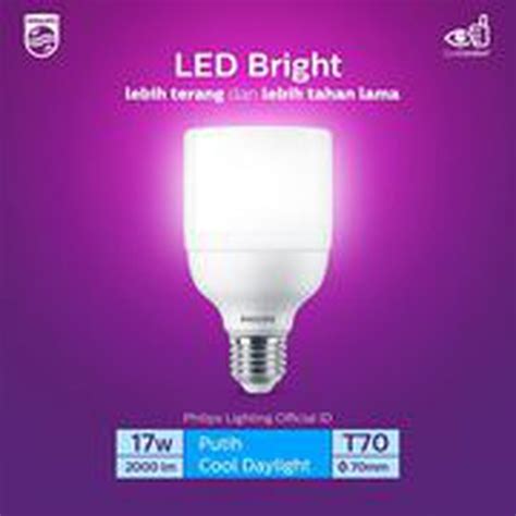 Lampu Led W Philips Putih