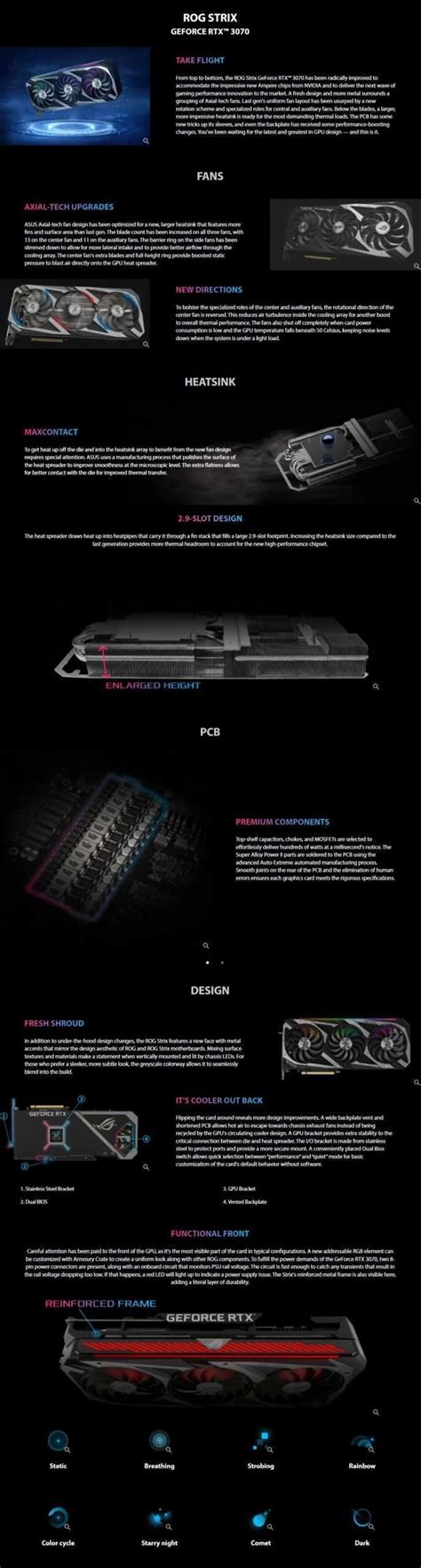 ASUS ROG Strix GeForce RTX 3070 V2 OC Edition 8GB GDDR6 Price in Pakistan