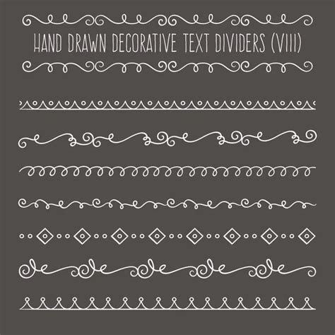 Scroll Dividers Vector Art Stock Images Depositphotos