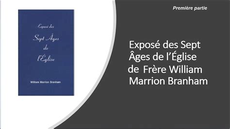 Exposé des Âges de l Église Église Jésus Christ