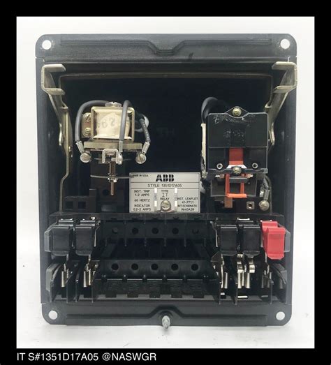 Abb It 1351d17a05 Instantaneous Overcurrent Relay 1 2 Amp — North American Switchgear Store