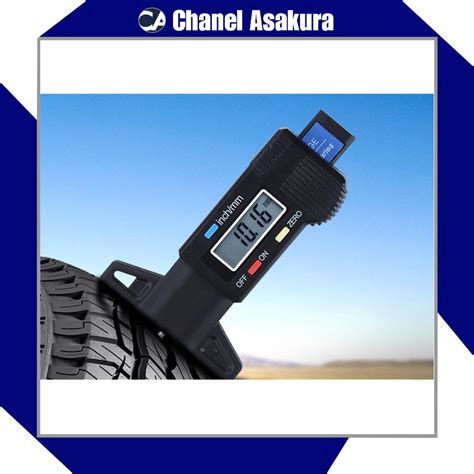 Jual Alat Ukur Kedalaman Ban Digital Tyre Tread Depth Gauge Qst 601