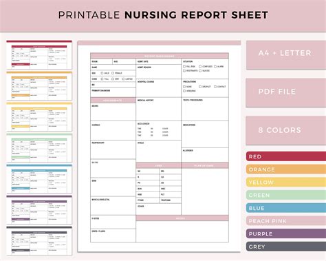 Icu Report Template