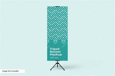 Maqueta De Banner De Trípode De Pie Archivo Psd Premium