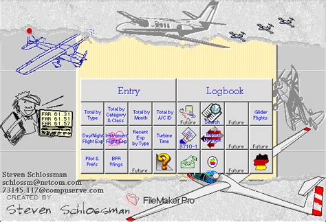 FileMaker Pro V Pilot S LogBook