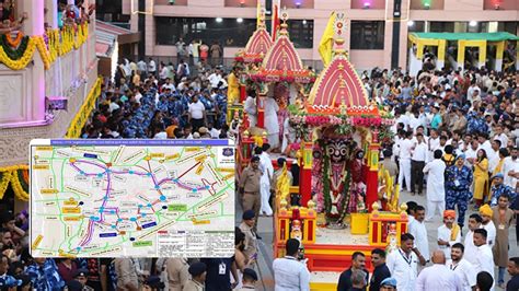 Ahmedabad Rath Yatra Route 2024 અમદાવાદ રથયાત્રા 2024 નો પાર્કિંગ