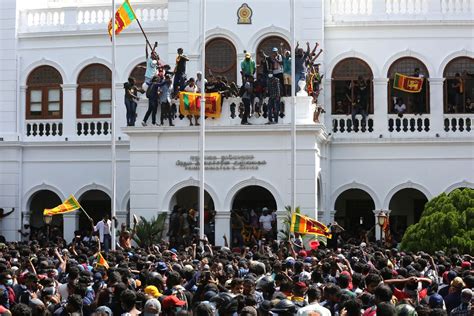 Sri Lanka Declares State Of Emergency As President Flees To Maldives