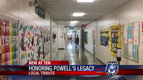 Coles High School Honors General Powell