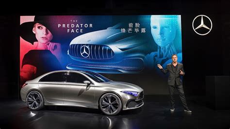 Mercedes Benz Concept A Sedan Previews Future Production Model