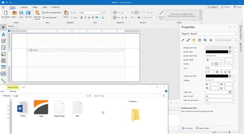 Winforms And Wpf Reporting End User Designer Enhancements V191
