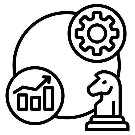 Data Strategy Icon Line Vector Illustration 35193501 Vector Art At Vecteezy
