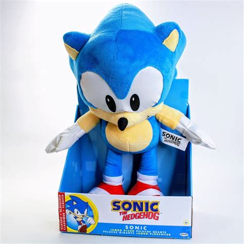 Sonic The Hedgehog Sonic Jumbo 18 Jakks Pacific Authentic Plush