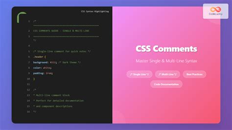 C Comments Single Line And Multi Line Codelucky
