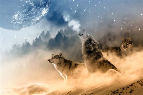 100 Wolf Desktop Wallpapers
