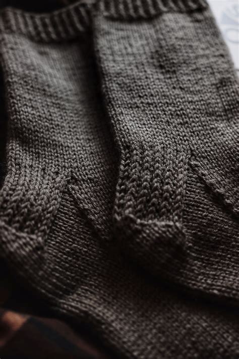 Knitting Pattern Classic Mens Knit Socks Knitting Etsy