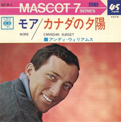 Andy Williams More Canadian Sunset 1965 Vinyl Discogs