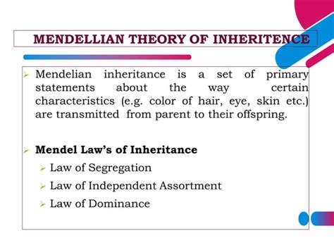 4 Unit I Chromosomal Aberrations Patterns Of Inheritance Pptx Genetics Science