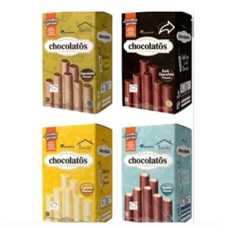 Jual Gery Chocolatos Wafer Stick 1 Box Isi 24pc Chocolatos Rich Isi