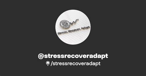 Stress Recover Adapt Linktree