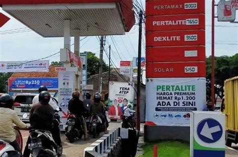 Harga Pertalite Turun Jadi Rp 6 450 Setara Premium Sudah Berlaku Di